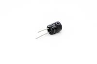 China 105C Wide Temperature Radial Electrolytic Capacitor Supper Miniature 6.3x7mm for sale
