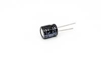 China 105C Wide Temperature Radial Electrolytic Capacitor Supper Miniature 6.3x7mm for sale