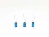 China 220uF25V Car Amp Capacitor 8x12mm For Polarity Reversal Circuits for sale