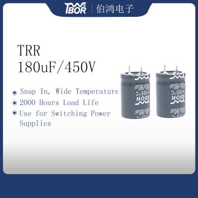 China 25x35mm Snap In Capacitor Wide Temperature Switching Power Supplies for sale