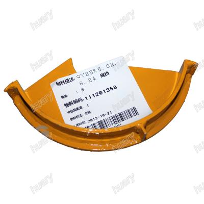 China XCMG truck crane spare parts 111201358 QY25K5.02.6.24  Rope guard for sale