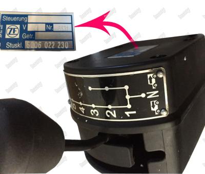 China ZF Tramsmission parts, 6006022230 Range selector, gear controller, gear selector for sale