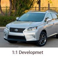 China Upgrade Body Kit Lexus Sport Style Front Bumper  for Lexus RX 2009-2012 Upgrade 2013-2015 for sale
