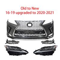 China Upgrade Body Kit RX350 Car Bumpers for Lexus Rx 2016-2019 Upgrade 2021 Body Kit Include Grille and 3 Lens Led Headlight for sale