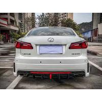China Upgrade Facelift Body Kit PP Car Rear Bumper for Lexus 2006-2012 IS250 IS300 With Taillight Reflector Light for sale
