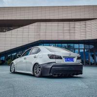 China Upgrade Facelift Body Kit PP Car Rear Bumper for Lexus 2006-2012 IS250 IS300 With Taillight Reflector Light for sale