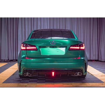 China New Design PP Car Body Kit Rear Bumper for Lexus 2006-2012 IS250 IS300 With Taillight Reflector Light Rear Bumper for sale