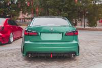 China New Design PP Car Body Kit Rear Bumper for Lexus 2006-2012 IS250 IS300 With Taillight Reflector Light Rear Bumper for sale