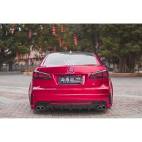 China New Design PP Car Body Kit Rear Bumper for Lexus 2006-2012 IS250 IS300 With Taillight Reflector Light Rear Bumper for sale