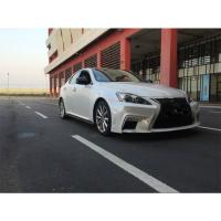 China OEM High Quality Car Body Kit pp Material Front Bumper Upgrade lexus Esprit Front Bumper for Lexus IS250 IS300 IS350 2006-2012 for sale