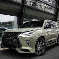 China OEM Car Bumper Upgrade to 2016 TRD Model Grill Front Lip Fog Lamp Front Bumper for Lexus LX570 2008- for sale