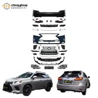 China Car Accessories Upgrade 2020 Style Body Kit Bodykit with Bumper Grille Headlight for Lexus RX270 RX300 RX350 2009-2015 for sale