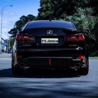 China OEM High Quality Body Kit Bumper Lip Rear Bumper Lip With Light Rear Lip for Lexus IS250 IS300 2006-2012 for sale