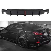 China OEM High Quality Body Kit Bumper Lip Rear Bumper Lip With Light Rear Lip for Lexus IS250 IS300 2006-2012 for sale