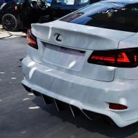 China OEM Factory Rear Bumper Diffuser Rear Lip for Lexus IS300 IS350c IS250 IS250c IS300h IS200t 2006-2012 for sale