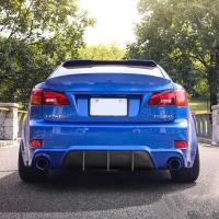 China OEM Factory Rear Bumper Diffuser Rear Lip for Lexus IS300 IS350c IS250 IS250c IS300h IS200t 2006-2012 for sale