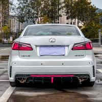 China New Arrivals Injection pp Body Kit Rear Bumper Upgrade Phantom Style Car Bumper for Lexus IS250 IS300 2006-2012 for sale