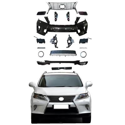 China Car Front Face Body Kit Bumper Grille Led Headlight Front Bumper for Lexus RX270 RX350 RX450 2009-2012 for sale