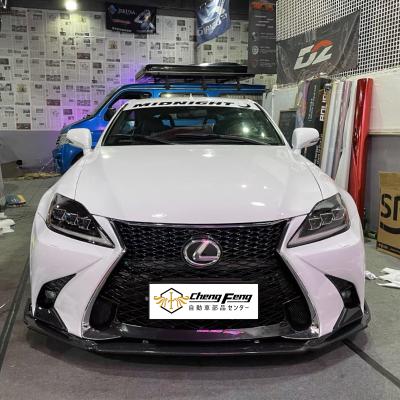 China Factory Direct Pp Car Body Kit Update GSF Facelift F-sport Style Is250 Front Bumper for Lexus IS250 IS300 2006-2012 for sale