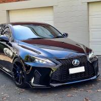 China High Quality Car Bumpers PP Material Upgrade 2021 Front Bumpers Grilles Kits Rear Lip Assembly for Lexus IS250 IS300 2006-2012 for sale