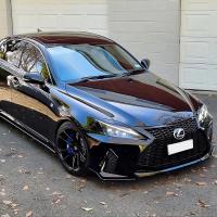 China High Quality Car Bumpers PP Material Upgrade 2021 Front Bumpers Grilles Kits Rear Lip Assembly for Lexus IS250 IS300 2006-2012 for sale