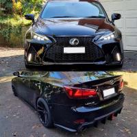 China High Quality Car Bumpers PP Material Upgrade 2021 Front Bumpers Grilles Kits Rear Lip Assembly for Lexus IS250 IS300 2006-2012 for sale