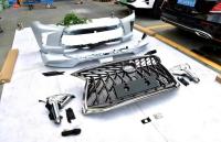 China Upgraded Old To New Body Kit Front Bumper And Grill For Lexus lx570 2008-2015 Upgrade To 2018 Model for sale