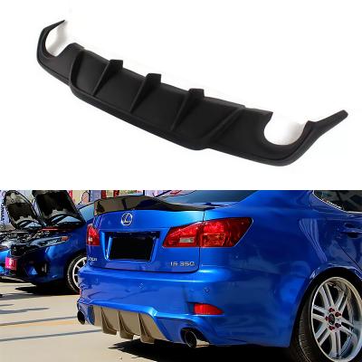 China High Quality Rear Diffuser F Sport Style Rear Bumper Lip for Lexus IS250 IS300 IS350 2006-2012 for sale