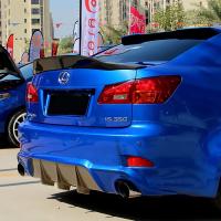 China High Quality Rear Diffuser F Sport Style Rear Bumper Lip for Lexus IS250 IS300 IS350 2006-2012 for sale