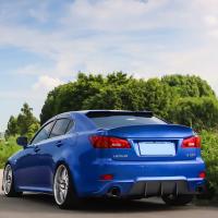 China High Quality Rear Diffuser F Sport Style Rear Bumper Lip for Lexus IS250 IS300 IS350 2006-2012 for sale