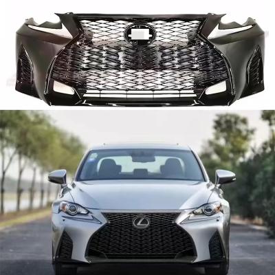 China Upgrade 2021 Model IS F Sport Body Kit With Bumpers Grilles Front Bumper for LEXUS IS IS300 IS300H IS350 2013-2016 for sale