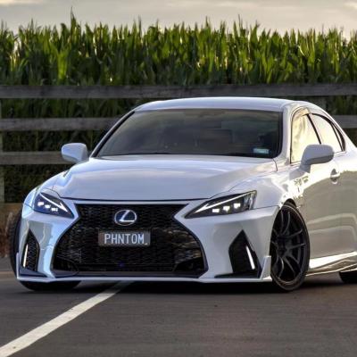China Facelift Upgrade to 2021 Is250 Bodykit Grille Bumper for Lexus IS250 Headlight 2006-2012 IS300 IS350 IS Body Kit for sale