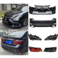 China Modification New Body Kit LED Headlight Tail Light Front Bumper Rear Bumper for Lexus ES240 ES350 2006-2012 Replacement for sale