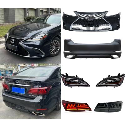 China Modification New Body Kit LED Headlight Tail Light Front Bumper Rear Bumper for Lexus ES240 ES350 2006-2012 Replacement for sale