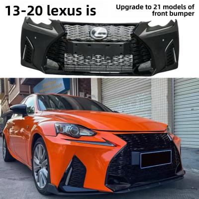 China Car Bumper Auto Body Kit for Lexus IS250 IS300 IS350 ISF 2013 2014 2015 2016 2017 up to 2021 Style Front Bumper Kit Assembly for sale