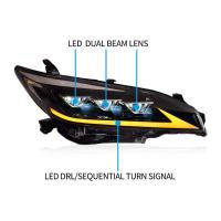 China LED Projector Headlights For Toyota Wish 2009 - 2015 Upgrade Head Light Dynamic DRL Turn Signal Head Lamp 12V Auto Parts for sale