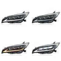 China LED Projector Headlights For Toyota Wish 2009 - 2015 Upgrade Head Light Dynamic DRL Turn Signal Head Lamp 12V Auto Parts for sale