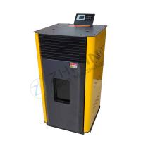 China Indoor Constant Temperature Biomass Pellet Heating Furnace 12kW 220V for 60-80m² for sale