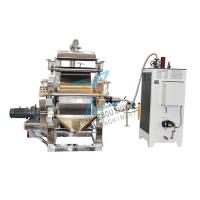 China Double Drum Scraper Dryer 380V Steam Heating for Food Chemical Liquid Drying Custom for sale