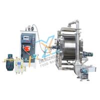 China Drum Scraper Dryer 380V Steam Heating for Chemical Dye Food Liquid Drying 304 Stainless Steel for sale
