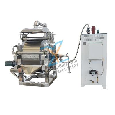 China 304 Stainless Steel Drum Scraper Dryer 70-80% Thermal Efficiency for Viscous Liquid Paste Materials for sale