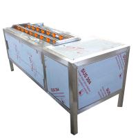 China Stainless Steel Cassava Potato Washer Peeler 1500kgH Industrial Vegetable Peeling Machine for sale