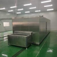 China Industrial IQF French Fries Freezing Machine 40KW Cooling Capacity 300kg/h for sale