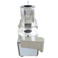China Centrifugal Taro Slicer 300kg/h Fresh Sweet Potato Peeling Machine Stainless Steel for sale