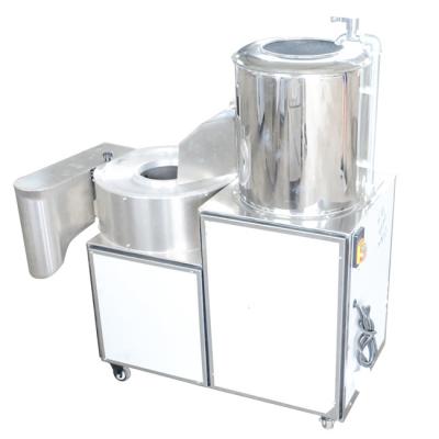 China Industrial Potato Peeler Machine 300kg/H 304 Stainless Steel Taro Cutter for sale