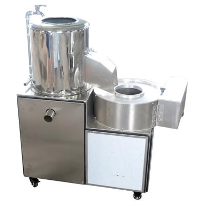 China Stainless Steel Potato Washing Peeling Cutting Machine 750W 300kg/h for sale