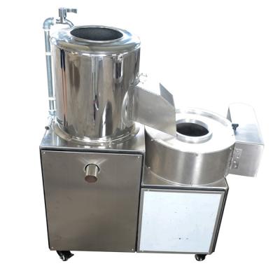 China Stainless Steel Potato Peeler Slicer 450kg/H Radish Cutting Machine 304 for sale