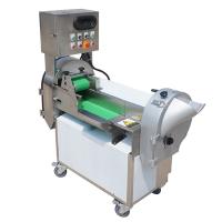 China Double Head Adjustable Fruit Vegetable Dicing Machine 220V 0.75kw Cutter for sale