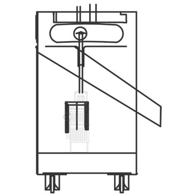 China Industrial Fruit Vegetable Slicer 0.75KW 400KG/H Stainless Steel Carrot Cutter for sale