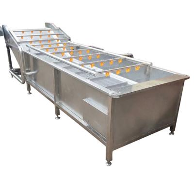 China Industrial Bubble Washing Machine 1800kg/H for Carrot Tomato Ginger Vegetable Cleaning for sale